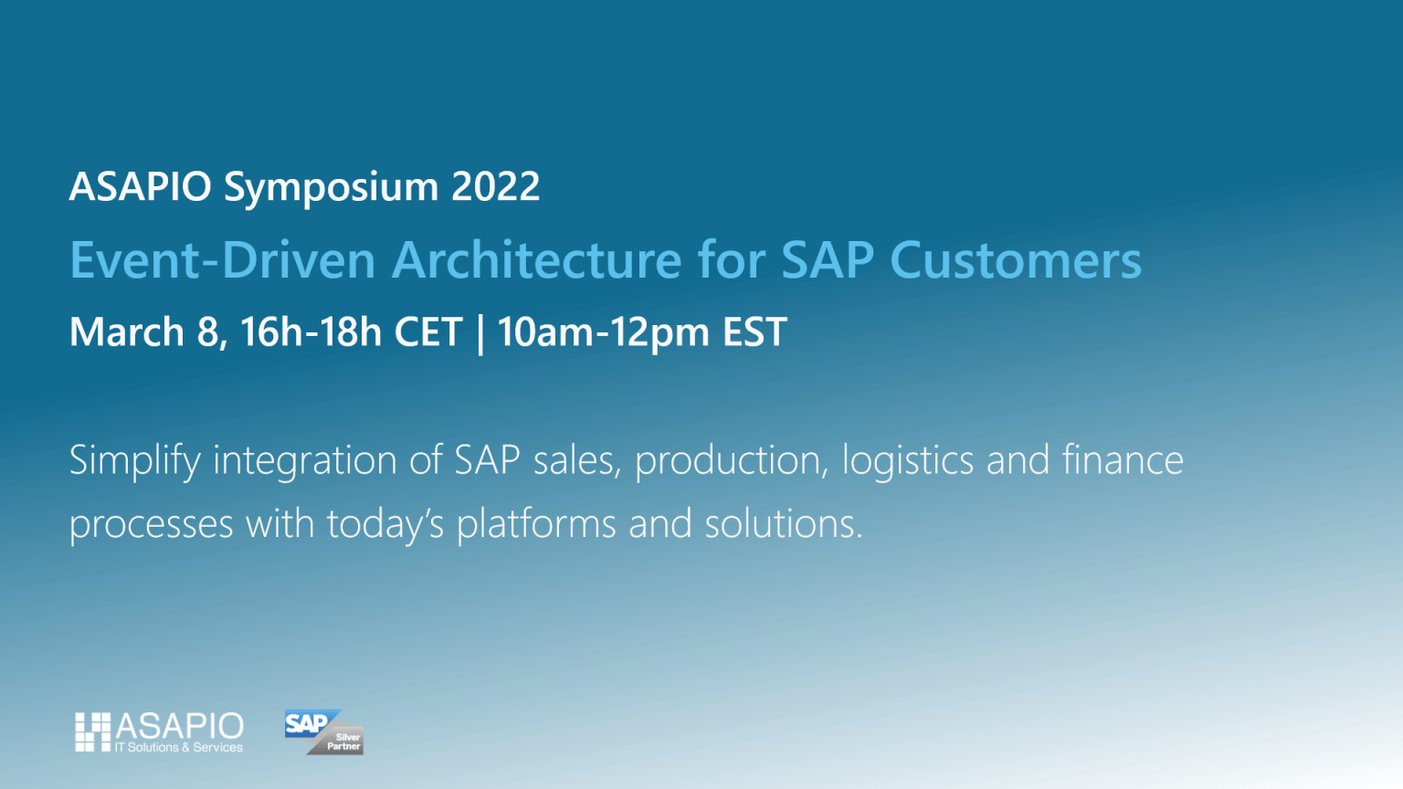 SAP Partner for Cloud Integration, S/4HANA, Fieldglass and Fiori