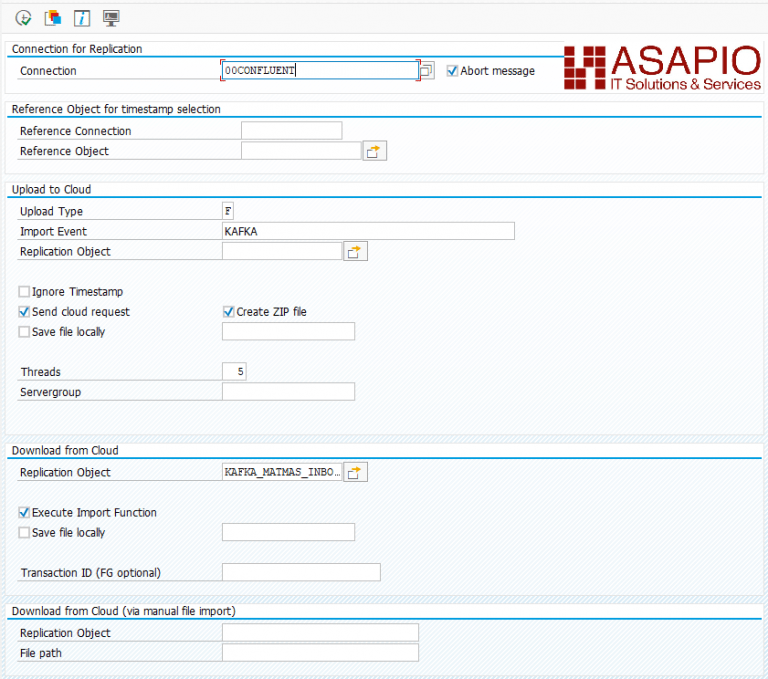 IDoc messaging - ASAPIO