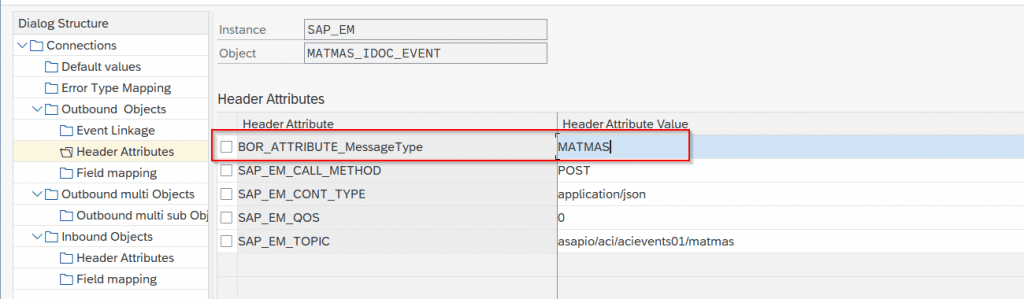 IDoc messaging - ASAPIO