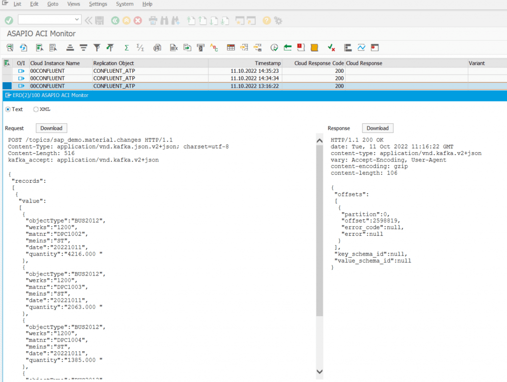 Real-time inventory (ATP) - ASAPIO