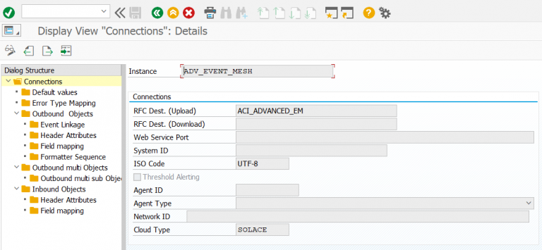 Connect ECC and S/4HANA to SAP Advanced Event Mesh