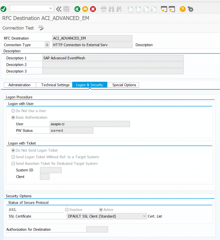 Connector for SAP® Advanced Event Mesh - ASAPIO