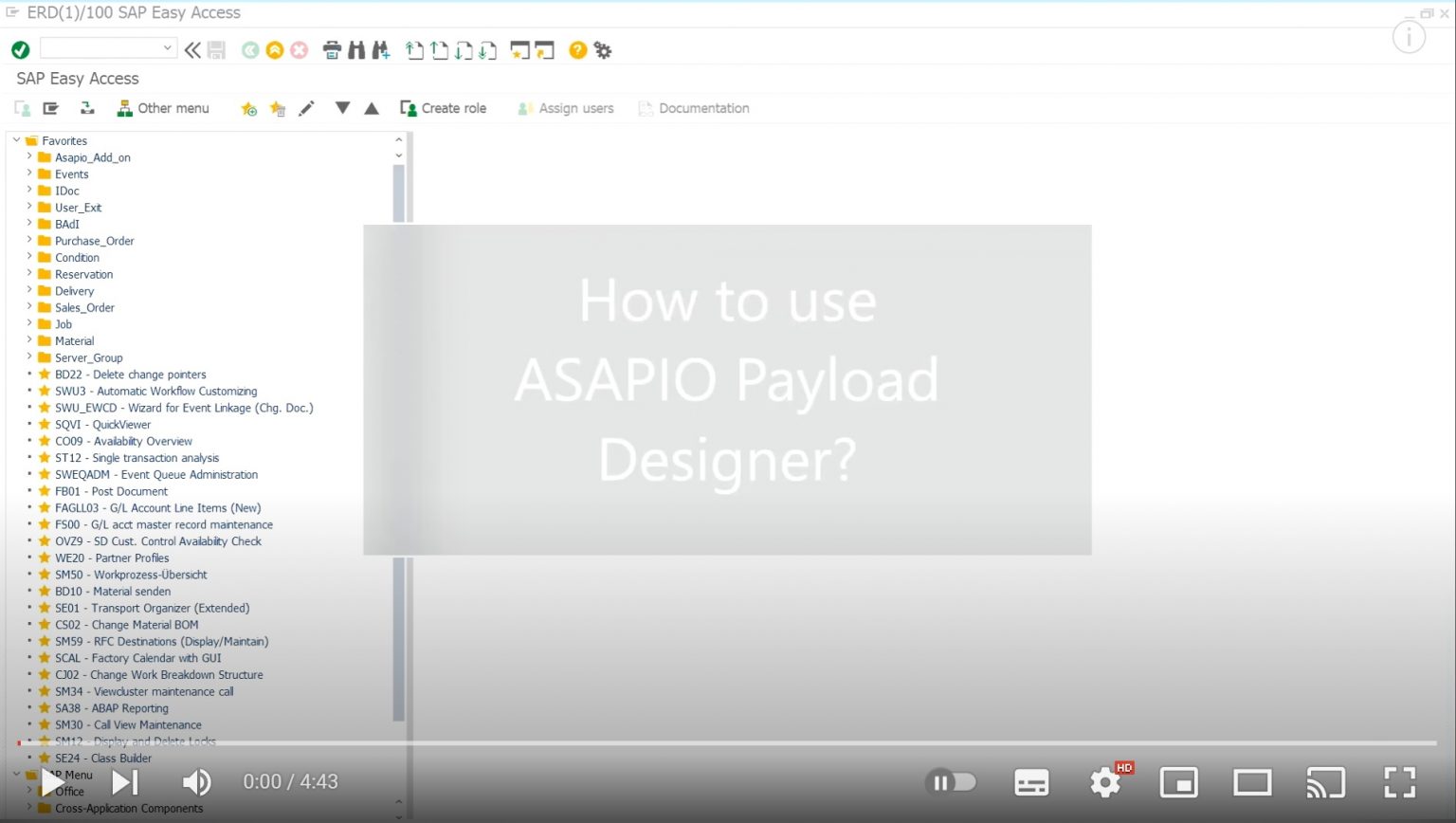 Payload Designer - ASAPIO