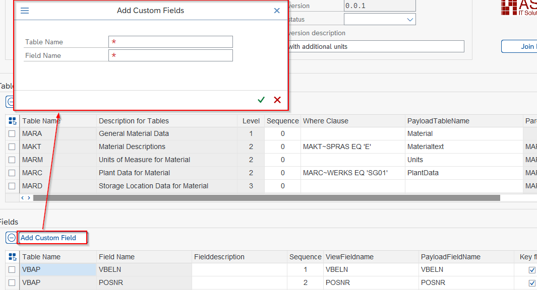 Payload Designer - ASAPIO