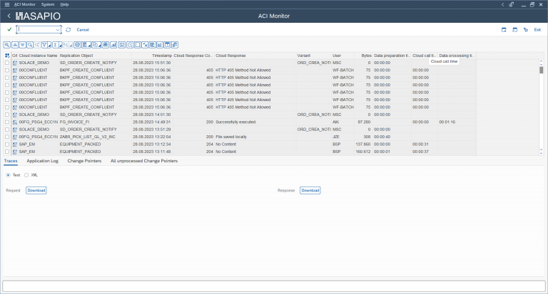 Monitoring - ASAPIO