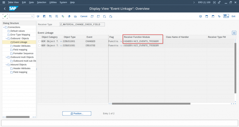 Outbound messaging - ASAPIO